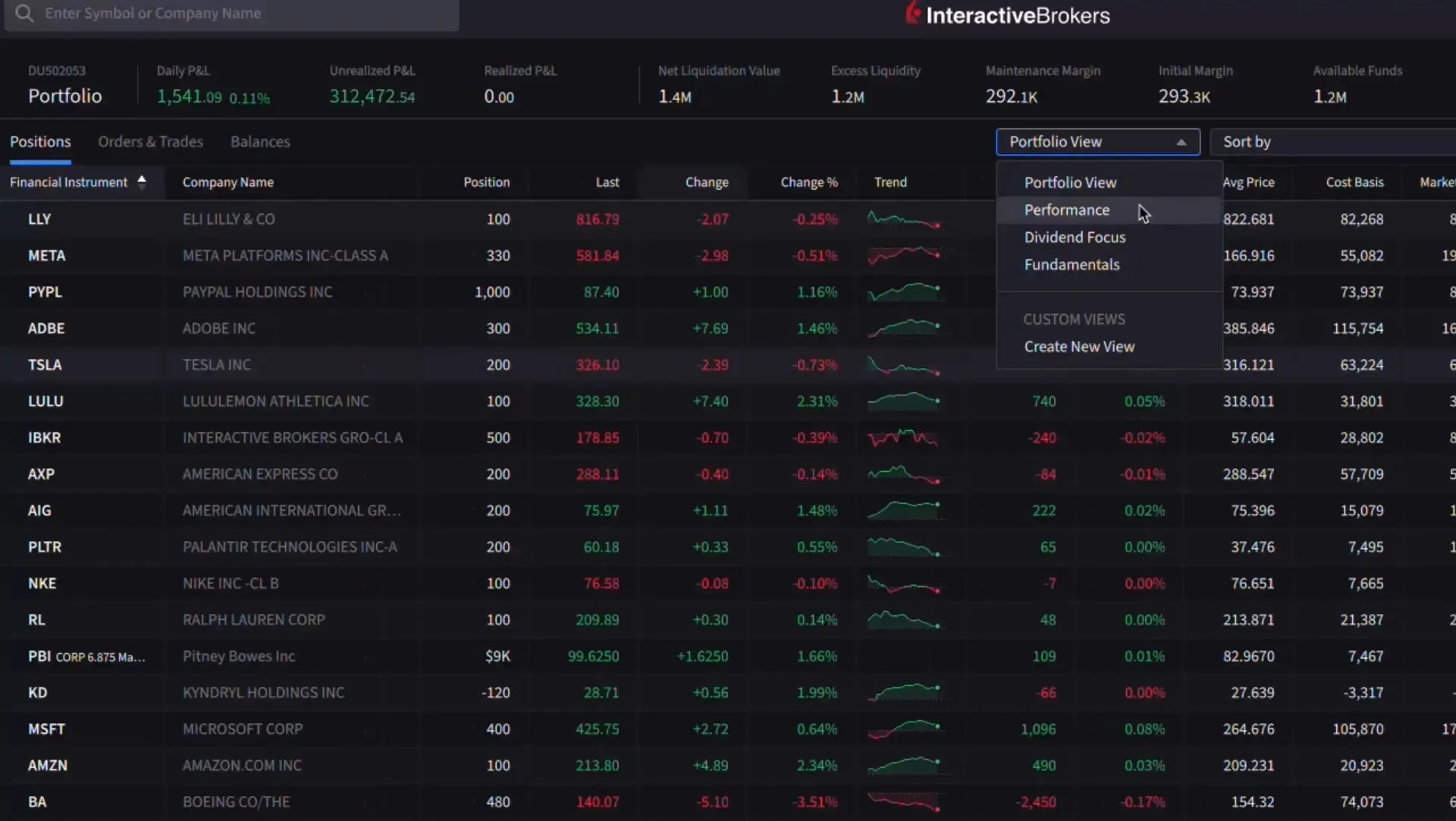 IBKR Desktop | Interactive Brokers Australia Pty. Ltd.